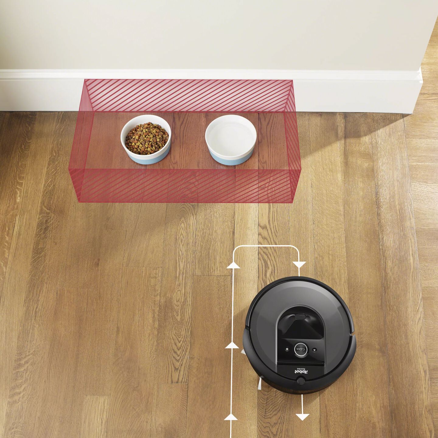 Aspirateur robot Roomba® i7+ avec système d’autovidage | iRobot®