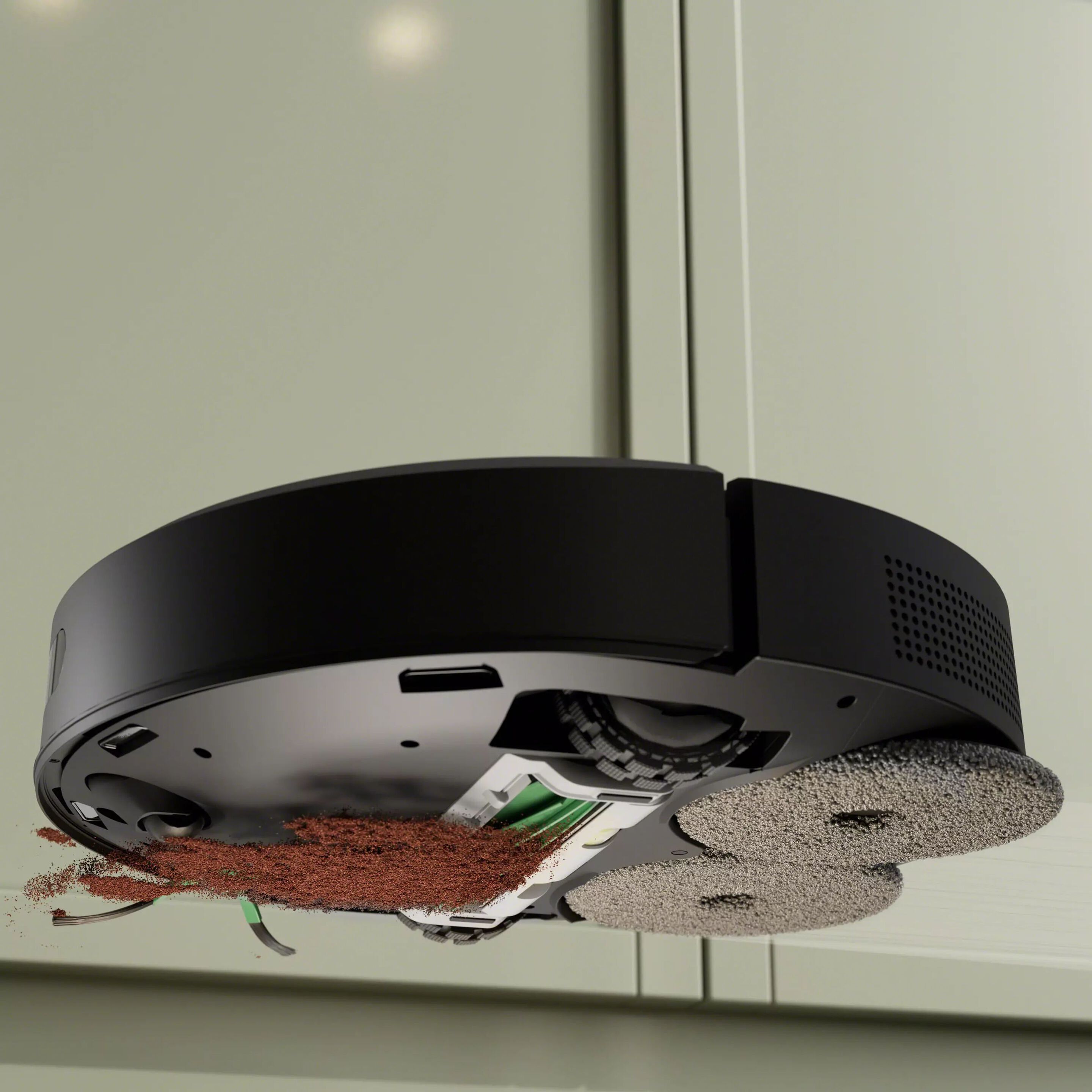 Robot Roomba® Plus 405 Combo + base AutoWash™ - Noir